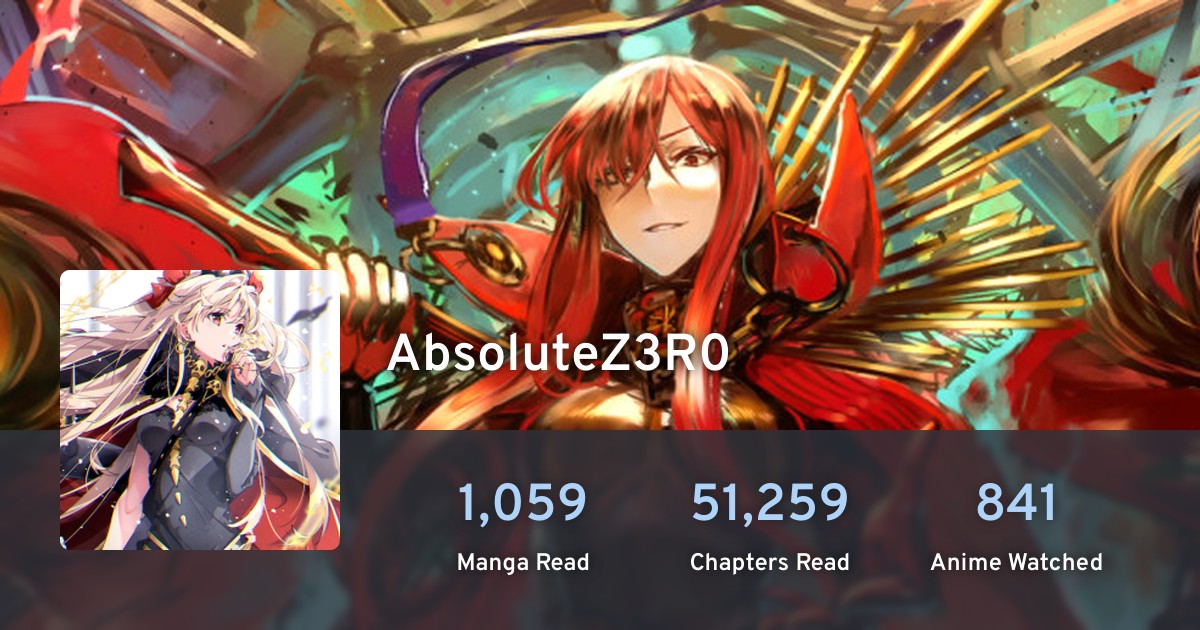 AbsoluteZ3R0's profile · AniList