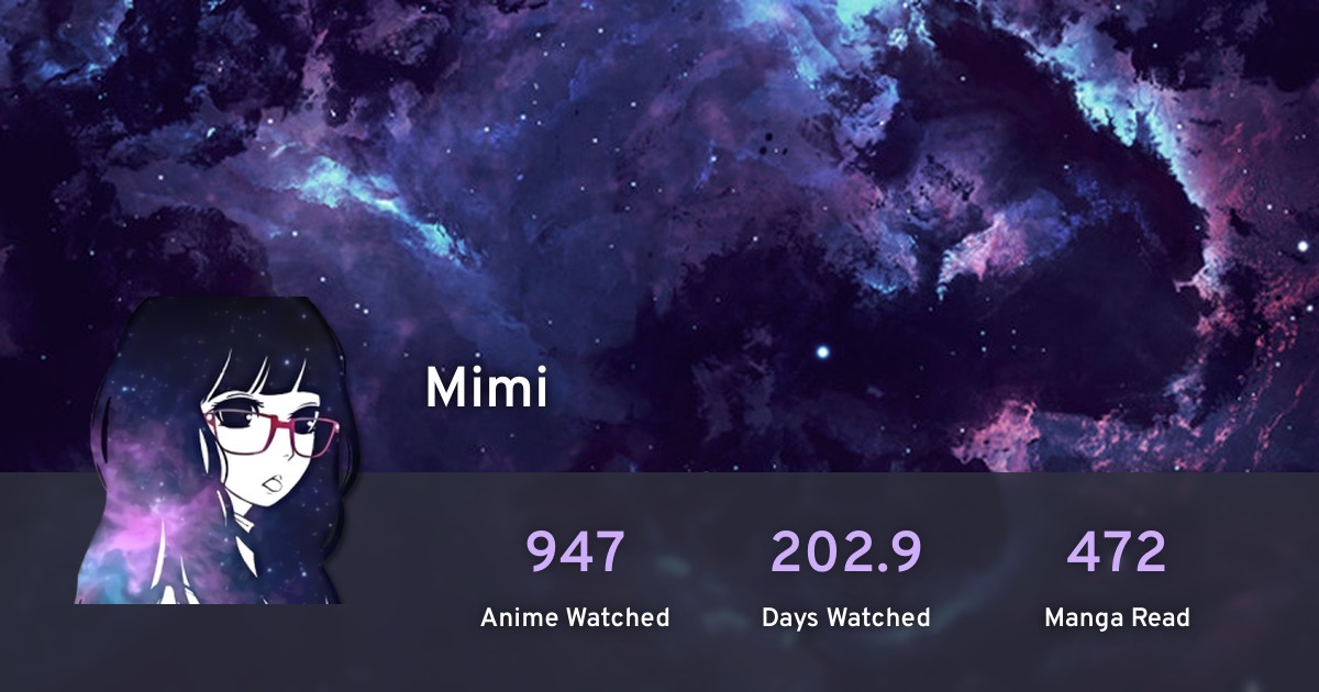 Mimi's profile · AniList