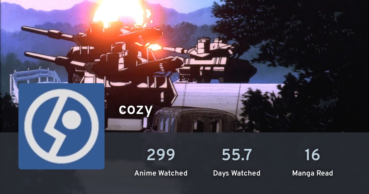 cozy's profile · AniList