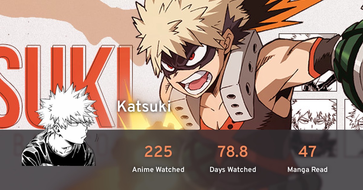Katsuki's profile · AniList