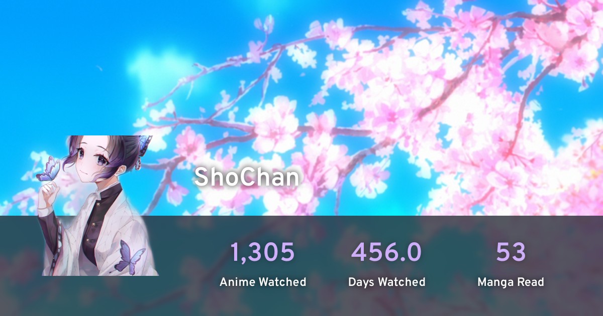 ShoChan's profile · AniList