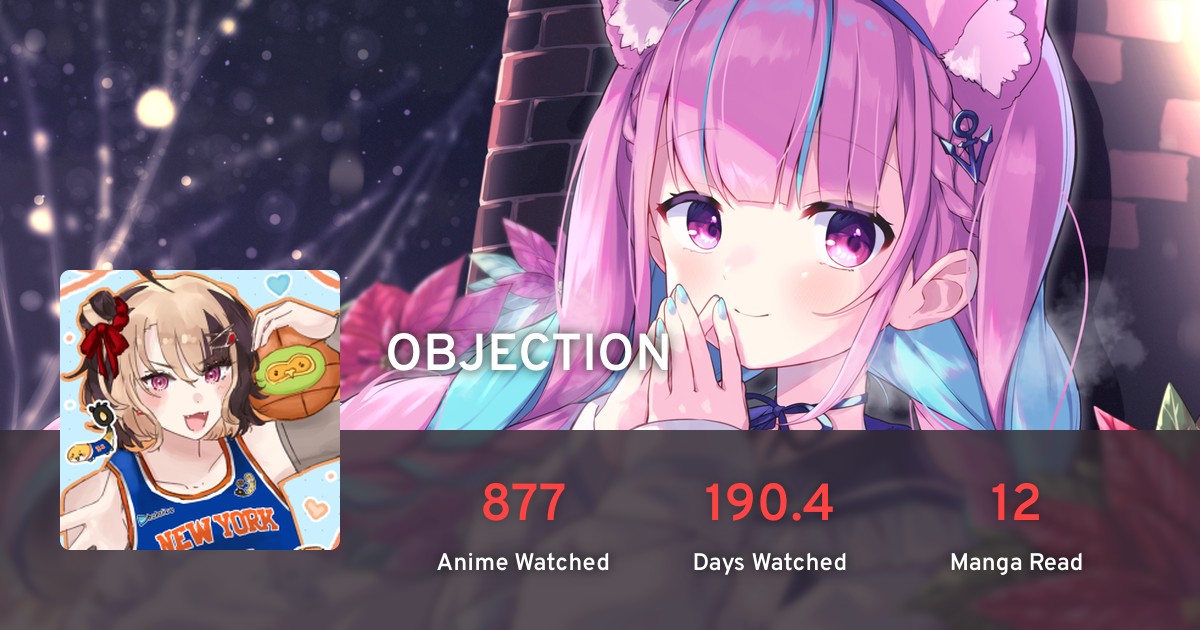 OBJECTION's anime list · AniList