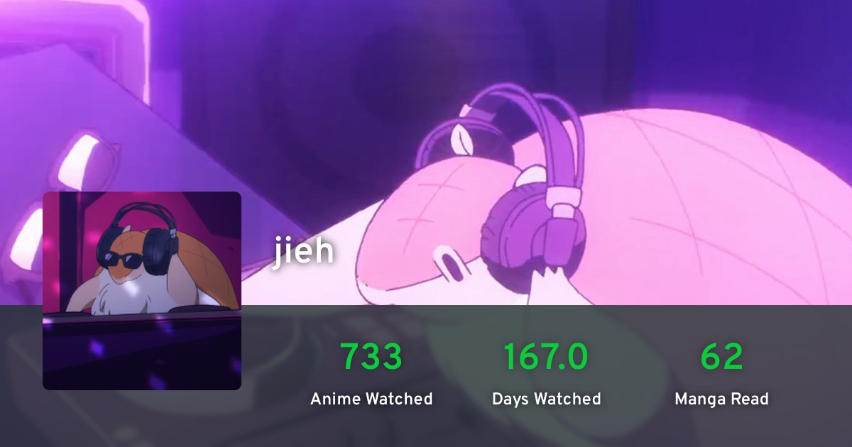 jieh's profile · AniList