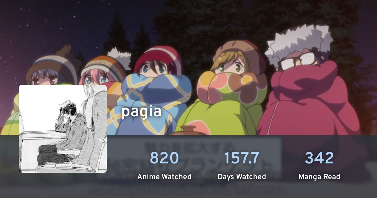pagia's profile · AniList