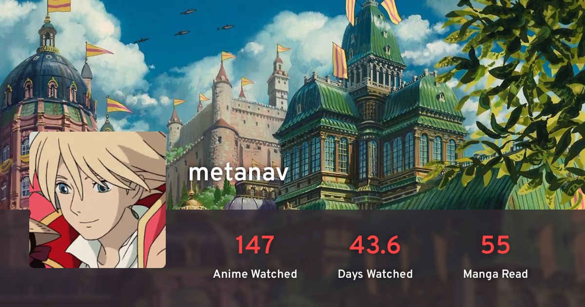 metanav's anime list · AniList