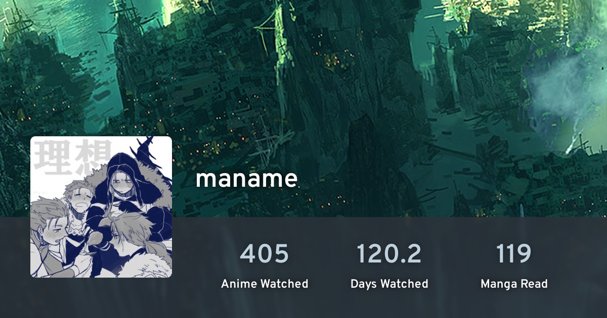 maname's profile · AniList