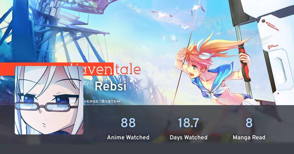 Rebsi's profile · AniList