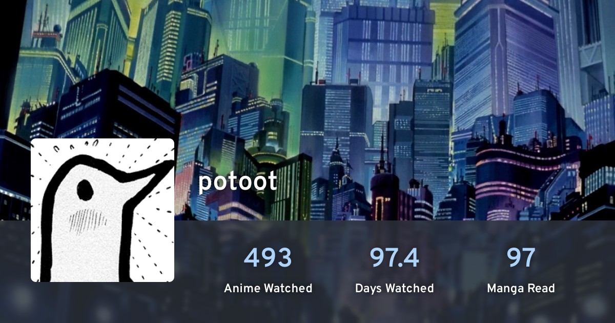 potoot's profile · AniList