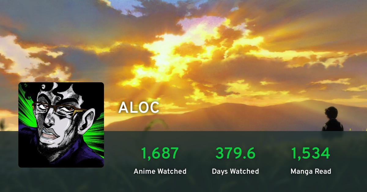 ALOC's profile · AniList
