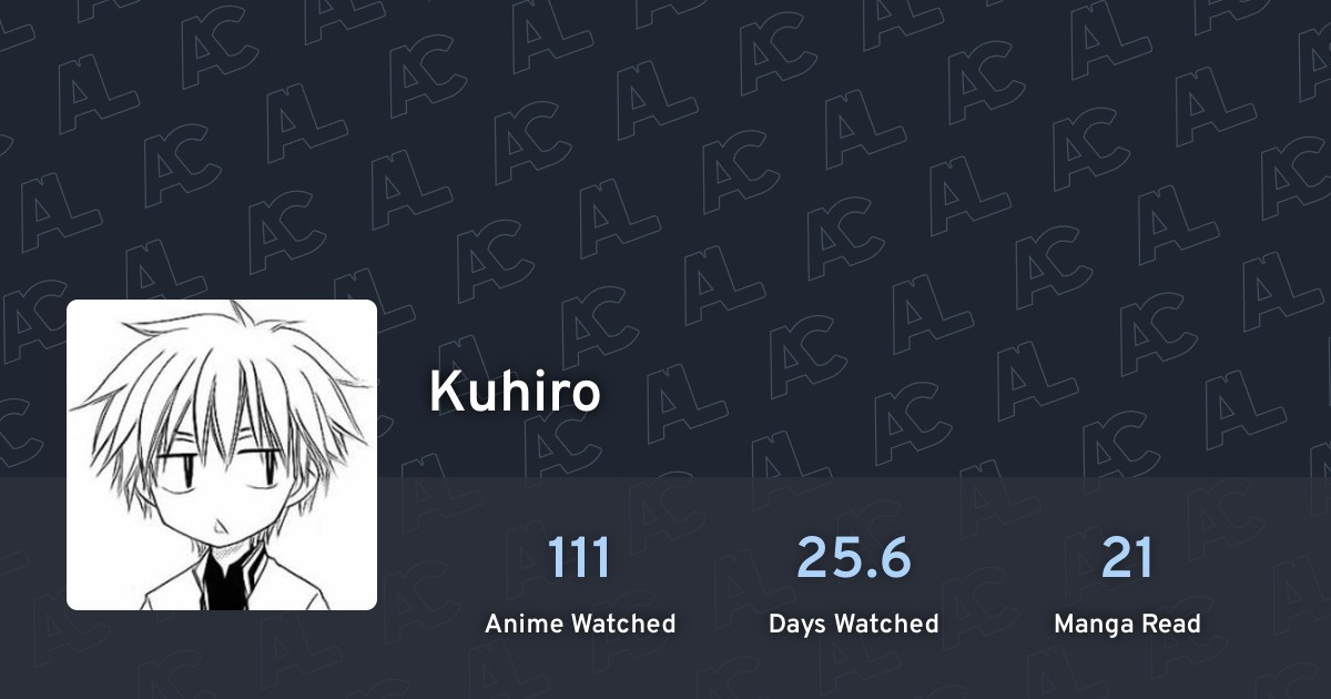 Kuhiro's profile · AniList