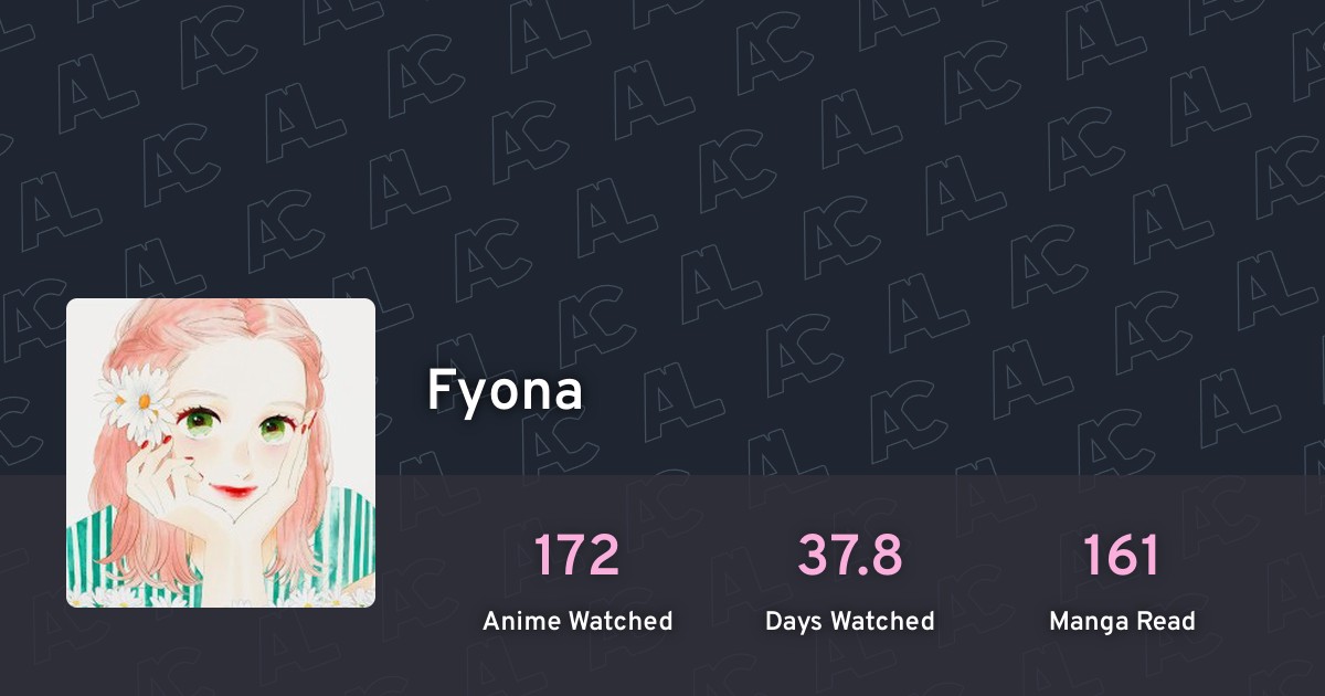 Fyona's profile · AniList