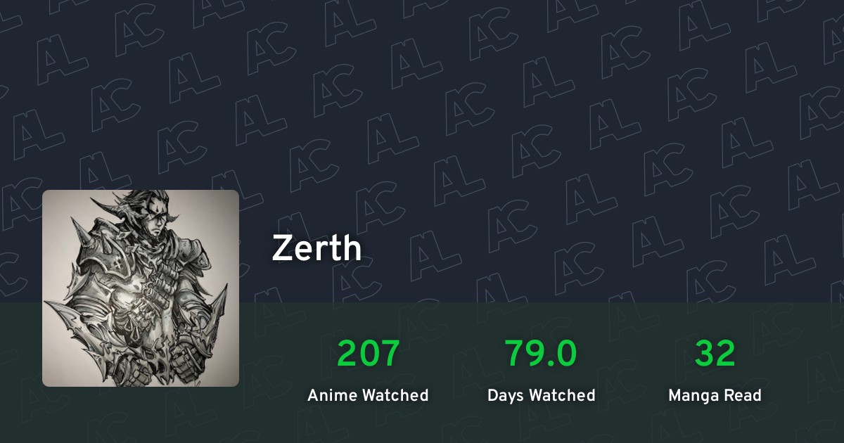 Zerth's anime list · AniList