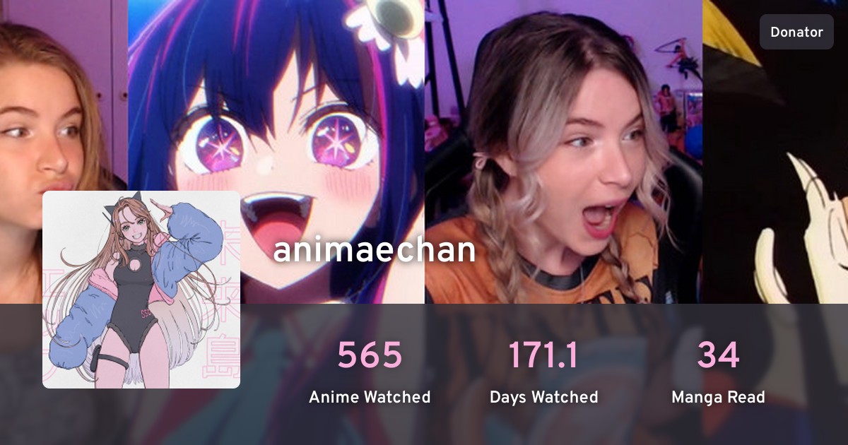 animaechan's profile · AniList