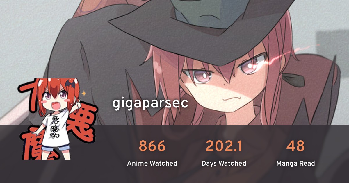 gigaparsec's profile · AniList