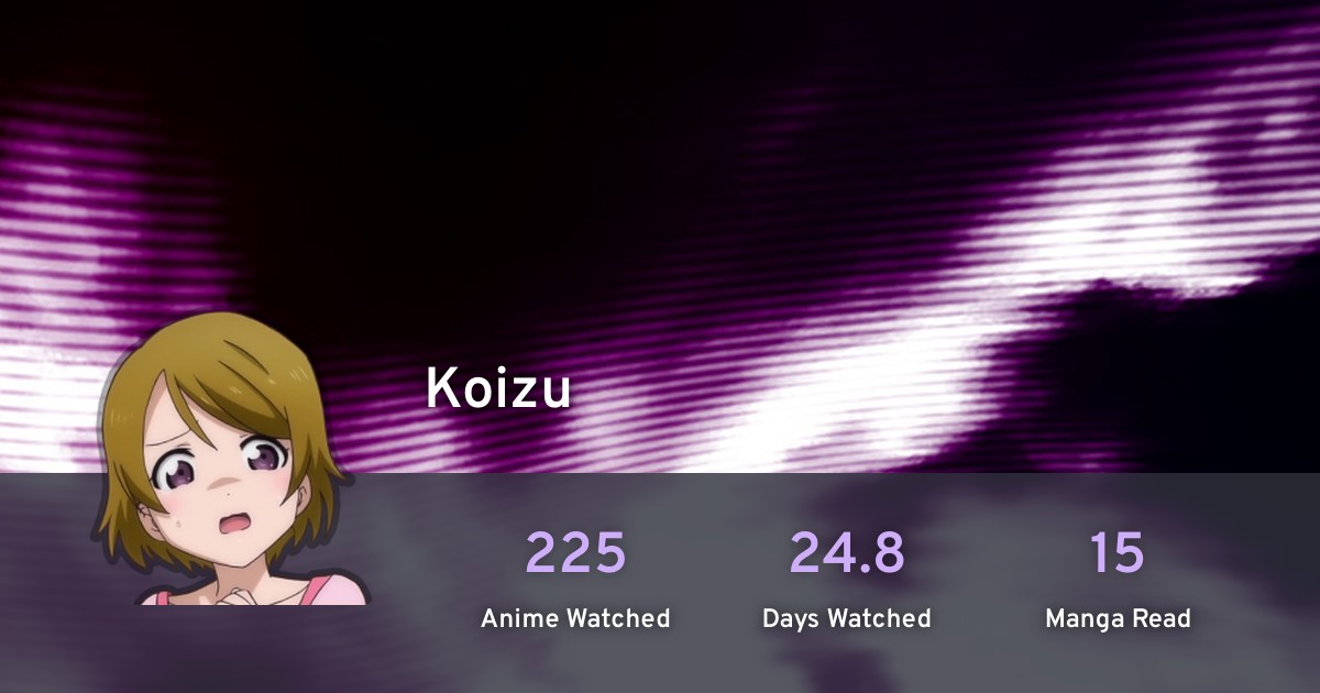 Koizu's profile · AniList