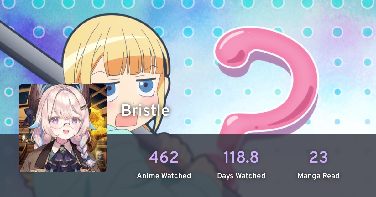 Bristle's profile · AniList