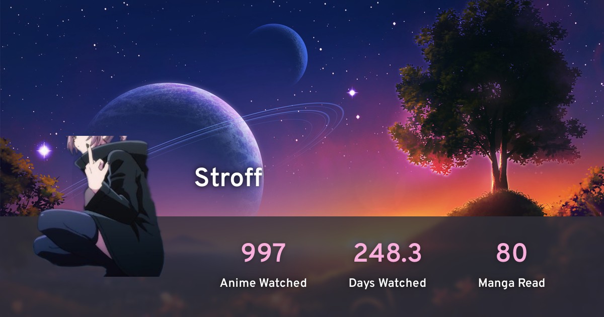 Stroff's profile · AniList