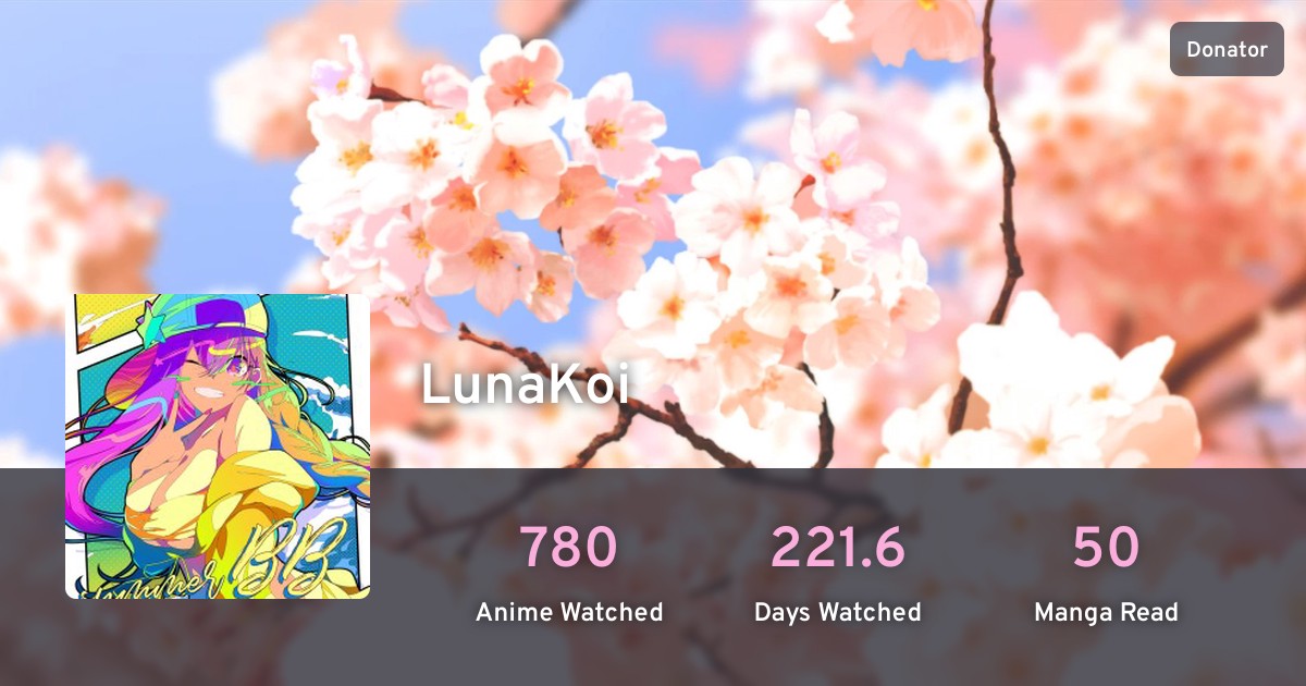 LunaKoi's profile · AniList