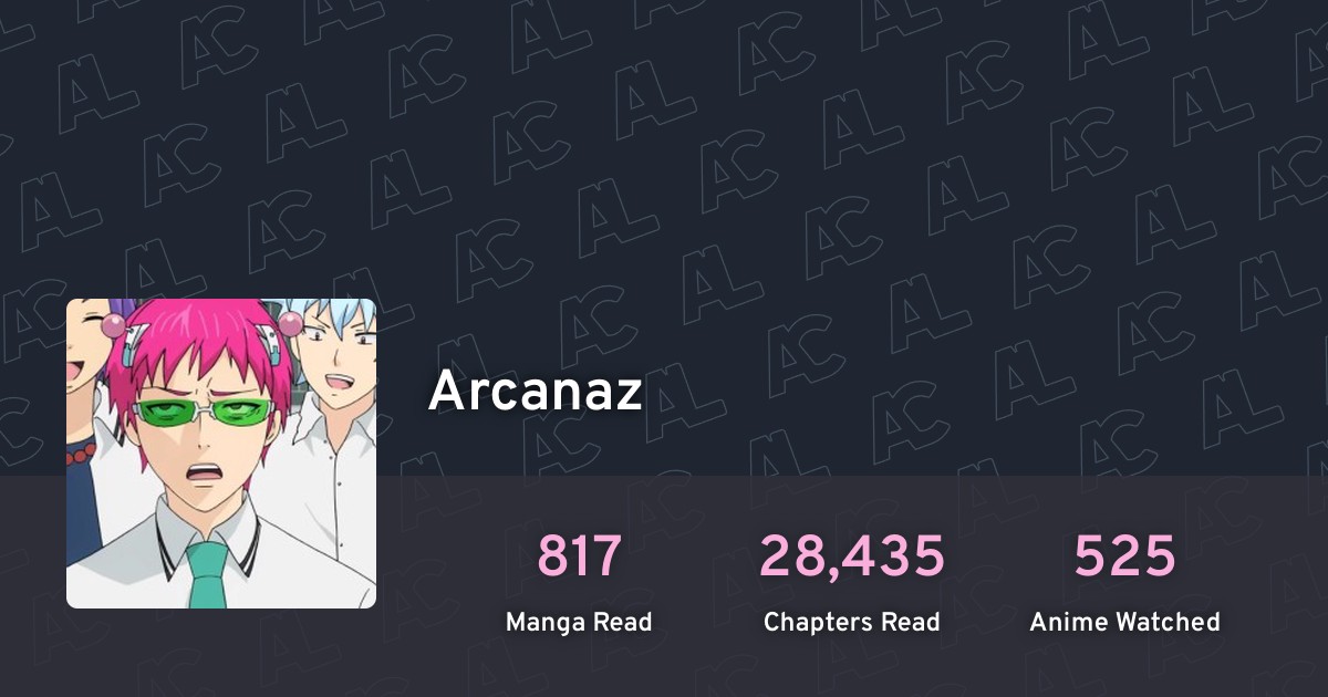 Arcanaz's manga list · AniList