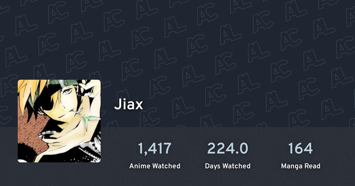 Jiax's profile · AniList