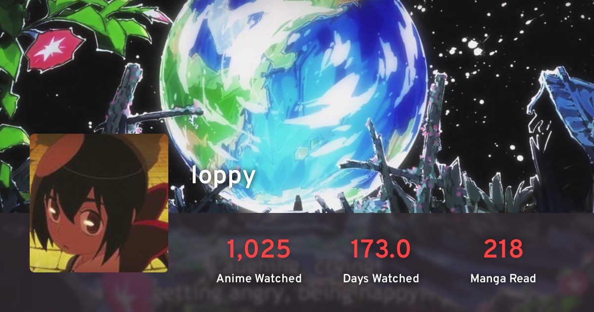 loppy's anime list · AniList