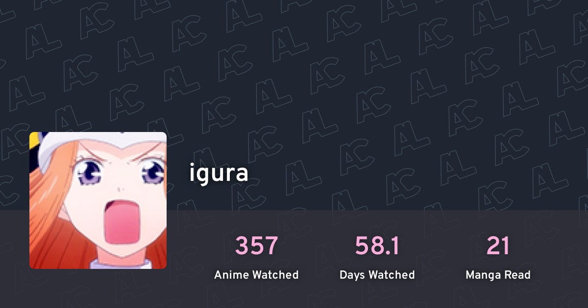 igura's anime list · AniList