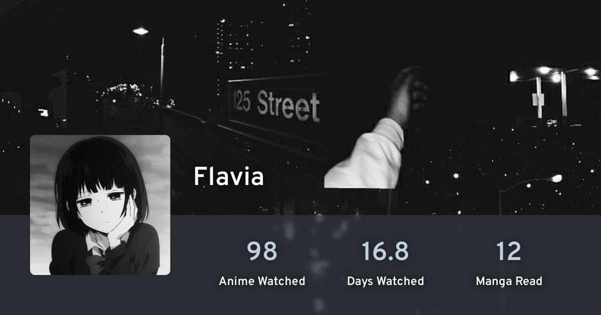 Flavia's profile · AniList