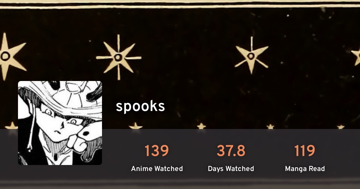 spooks's profile · AniList