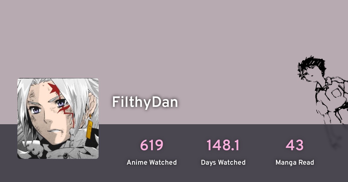FilthyDan's profile · AniList
