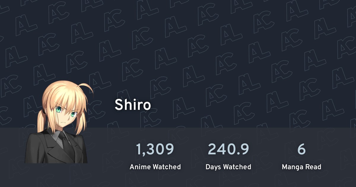 Shiro S Profile Anilist