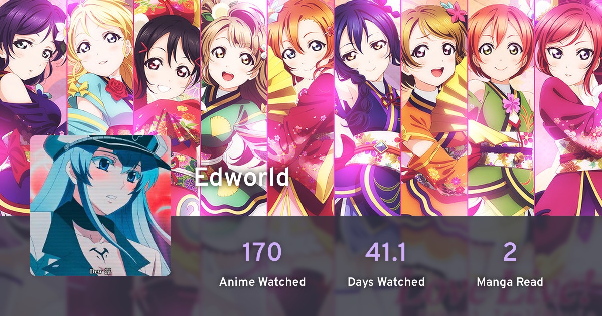 Edworld's profile · AniList