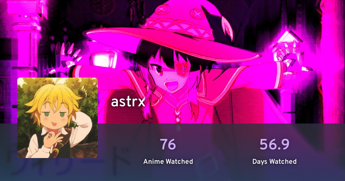 astrx's anime list · AniList