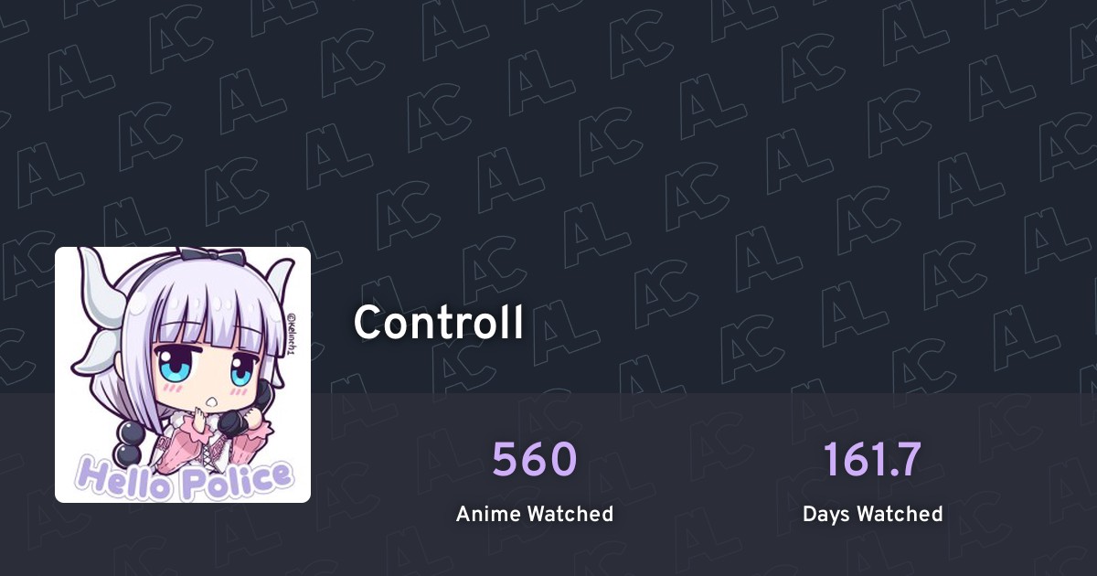 Controll's anime list · AniList