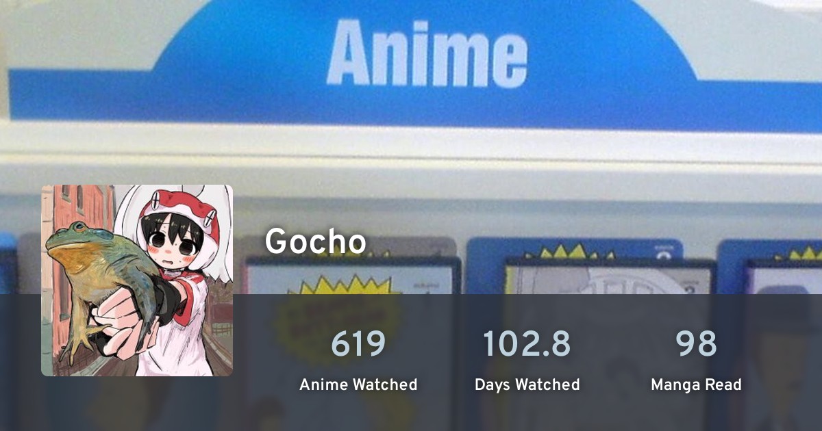 Gocho's profile · AniList