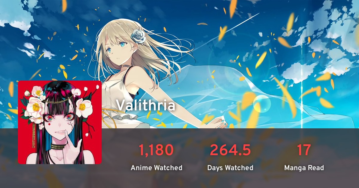 Valithria's profile · AniList
