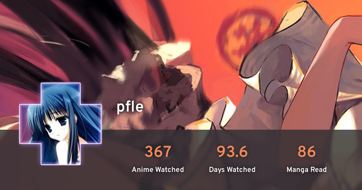 pfle's profile · AniList