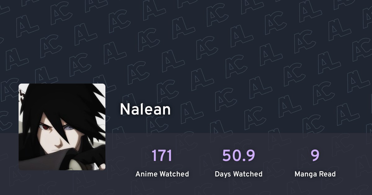Nalean's anime list · AniList