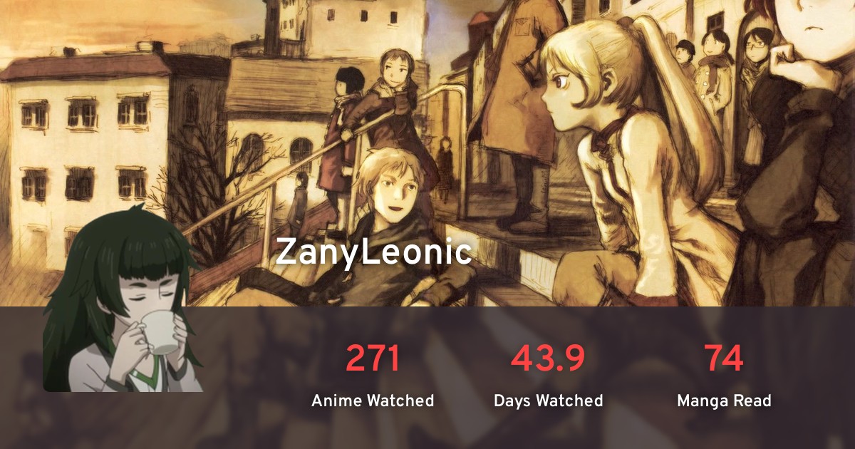 ZanyLeonic's profile · AniList