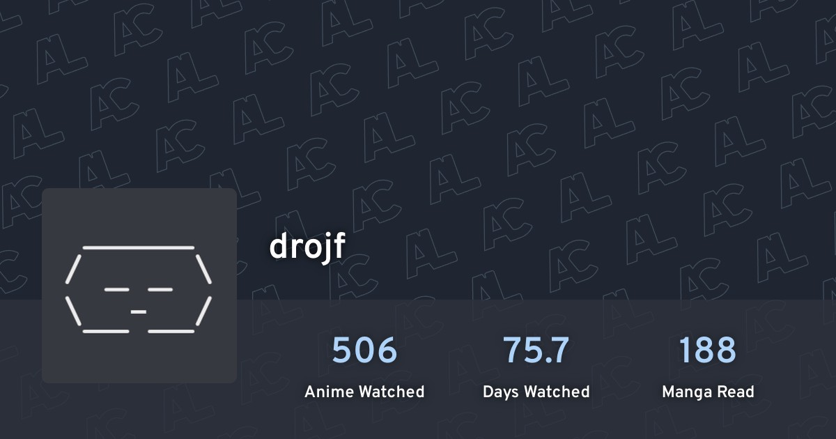 drojf's profile · AniList