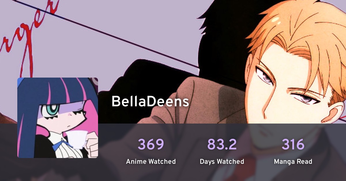 BellaDeens's profile · AniList