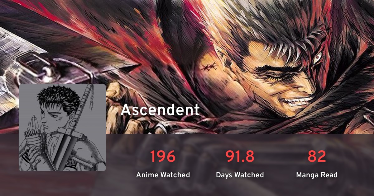 Ascendent's profile · AniList