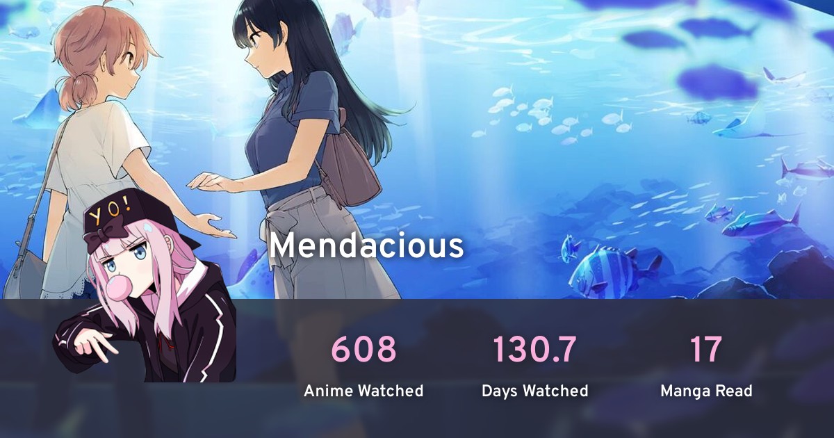 Mendacious's profile · AniList