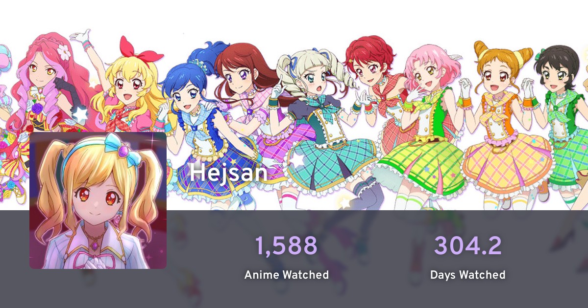 Hejsan's profile · AniList