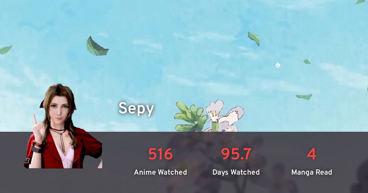 Sepy's profile · AniList