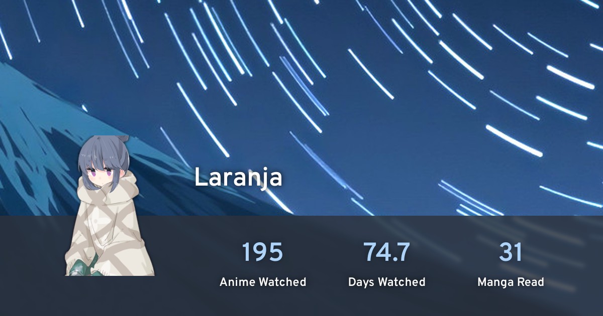 Laranja's profile · AniList