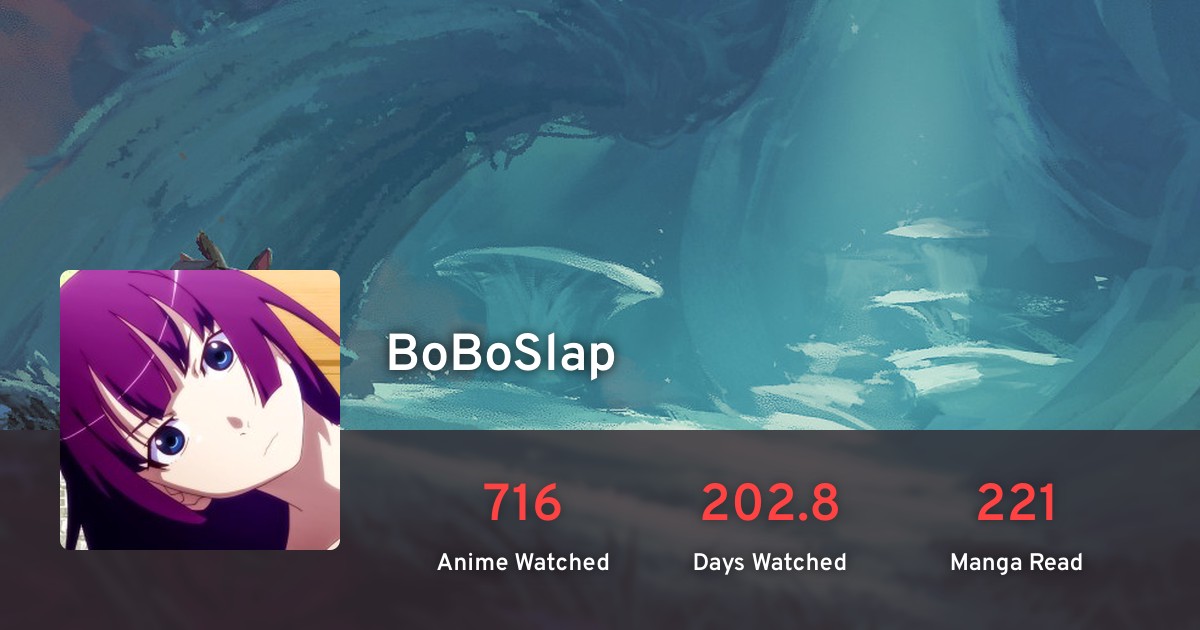 BoBoSlap's profile · AniList