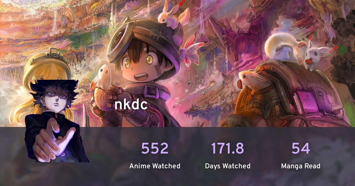 nkdc's anime list · AniList