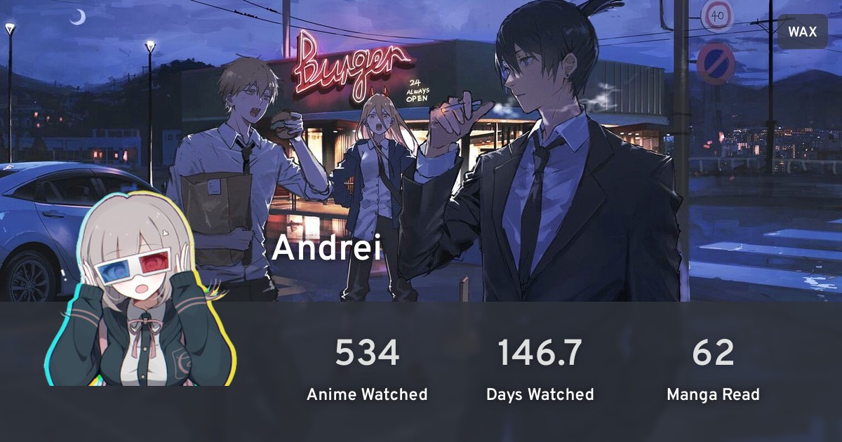 Andrei's anime list · AniList