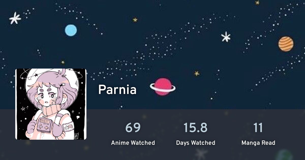 Parnia's profile · AniList