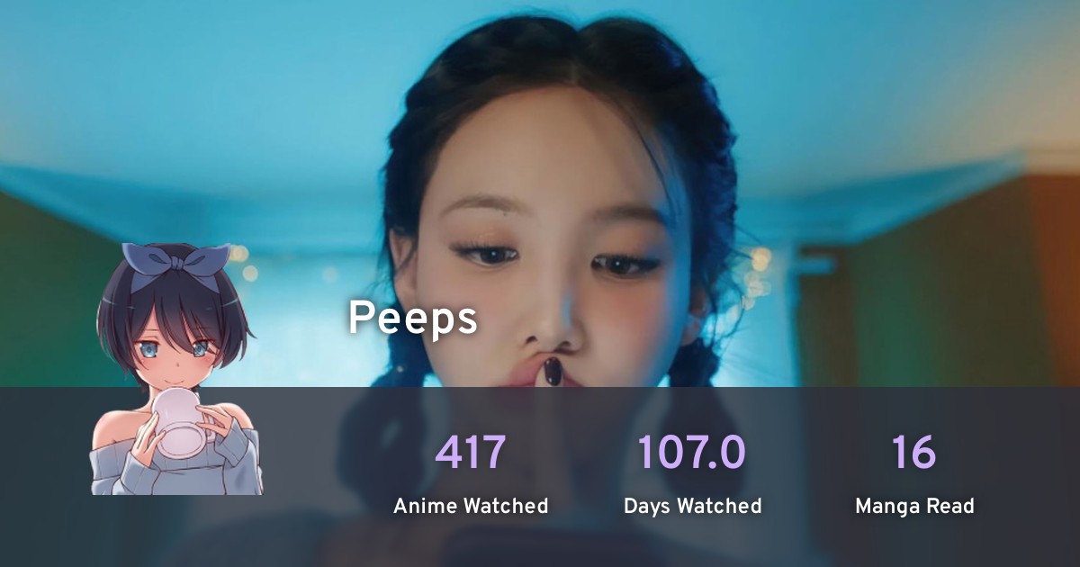 Peeps's profile · AniList